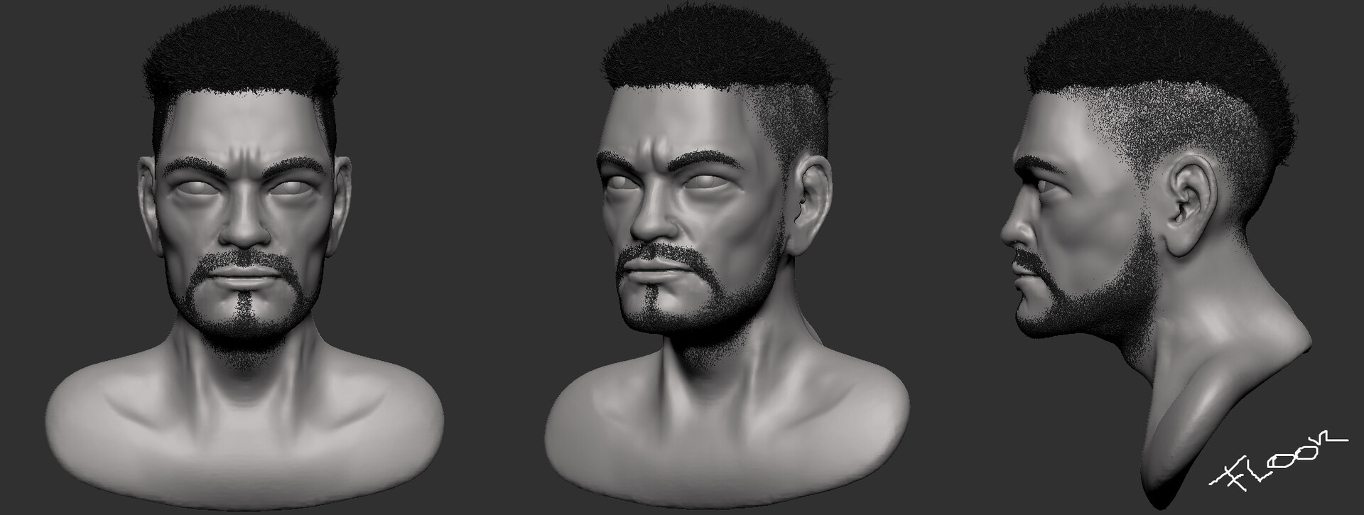 ArtStation - Head Bust