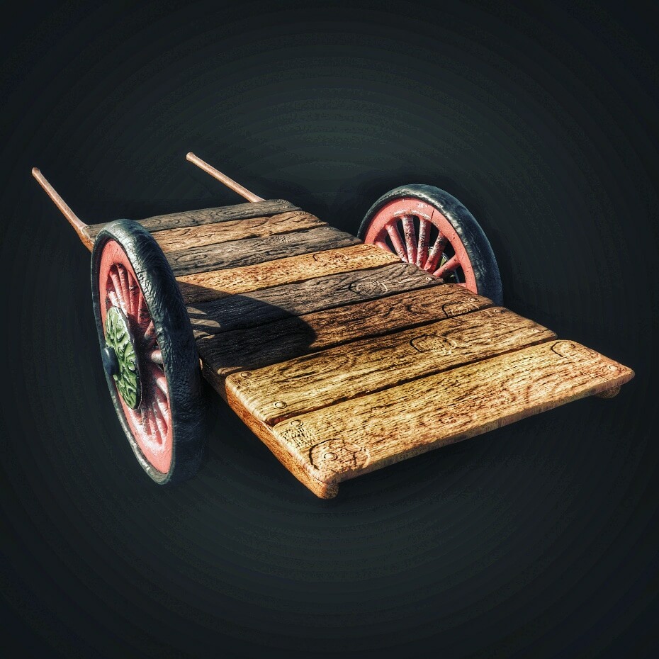 ArtStation - Pull Cart
