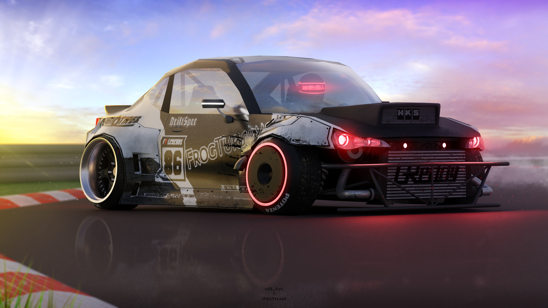 ArtStation - Toyota GT 86 Custom