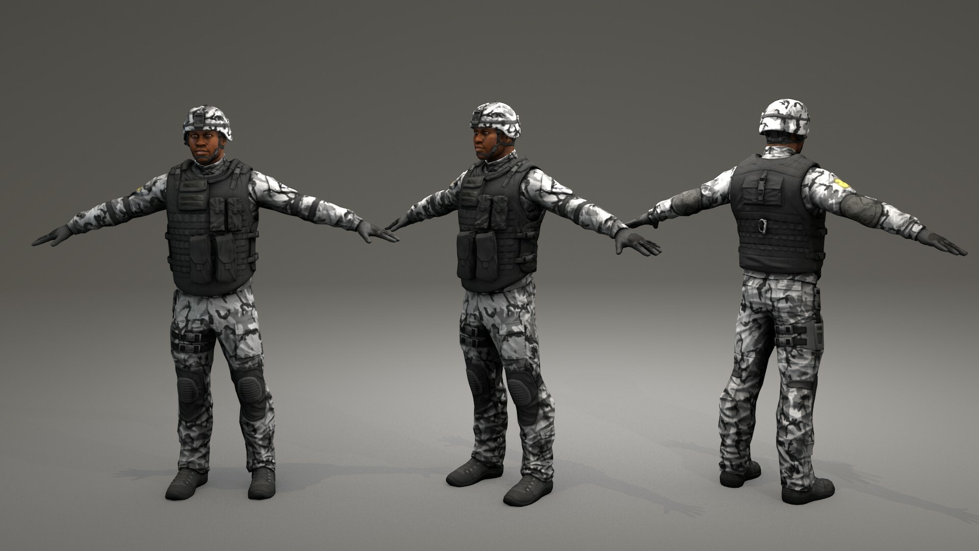 ArtStation - Soldier skin