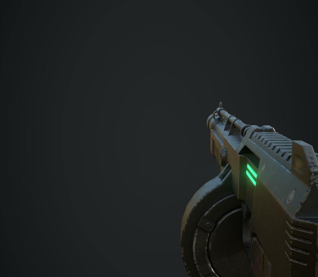Steven Janes - R.C.W Laser Rifle Fallout: New Vegas Fan-Art