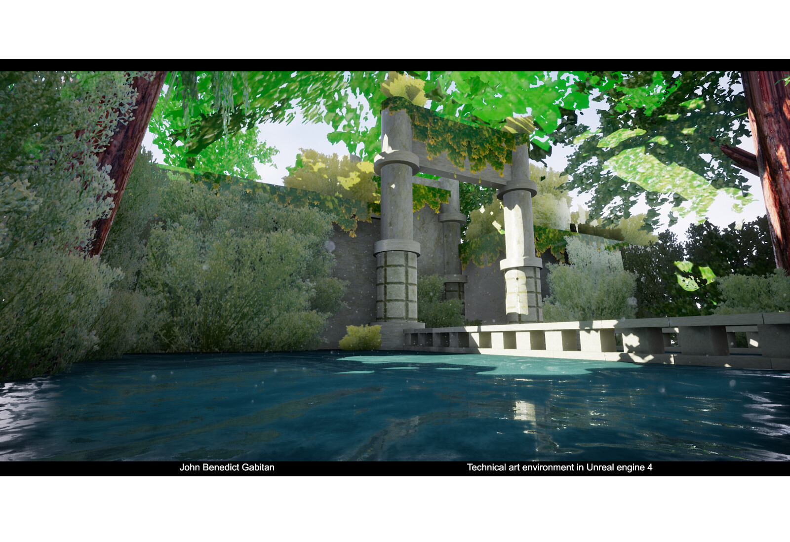 ArtStation - Temple Scene