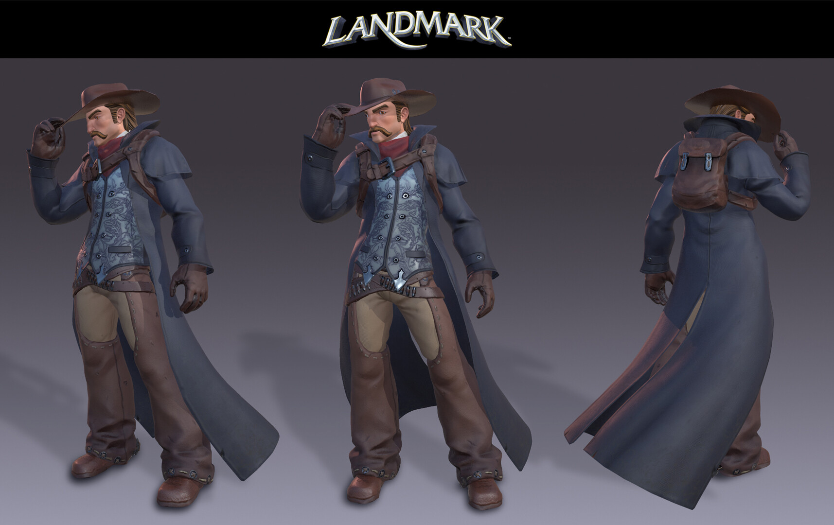 Kacey Helms - Human Male Gunslinger Heavy Outfit