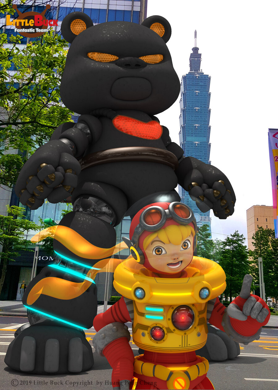 ArtStation - Robot Bear