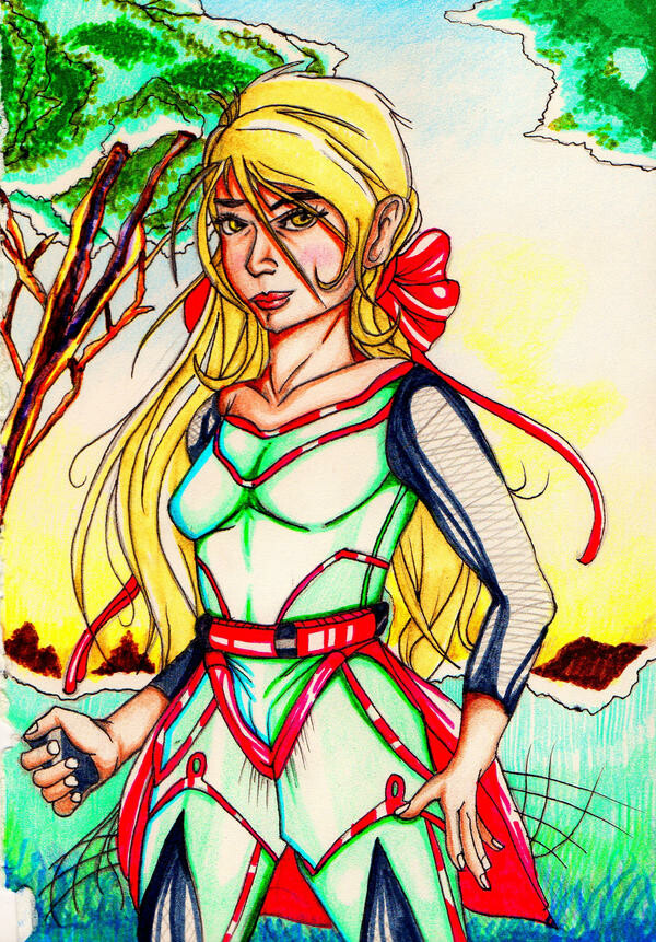 ArtStation - Kim the Jungle Knight Concept