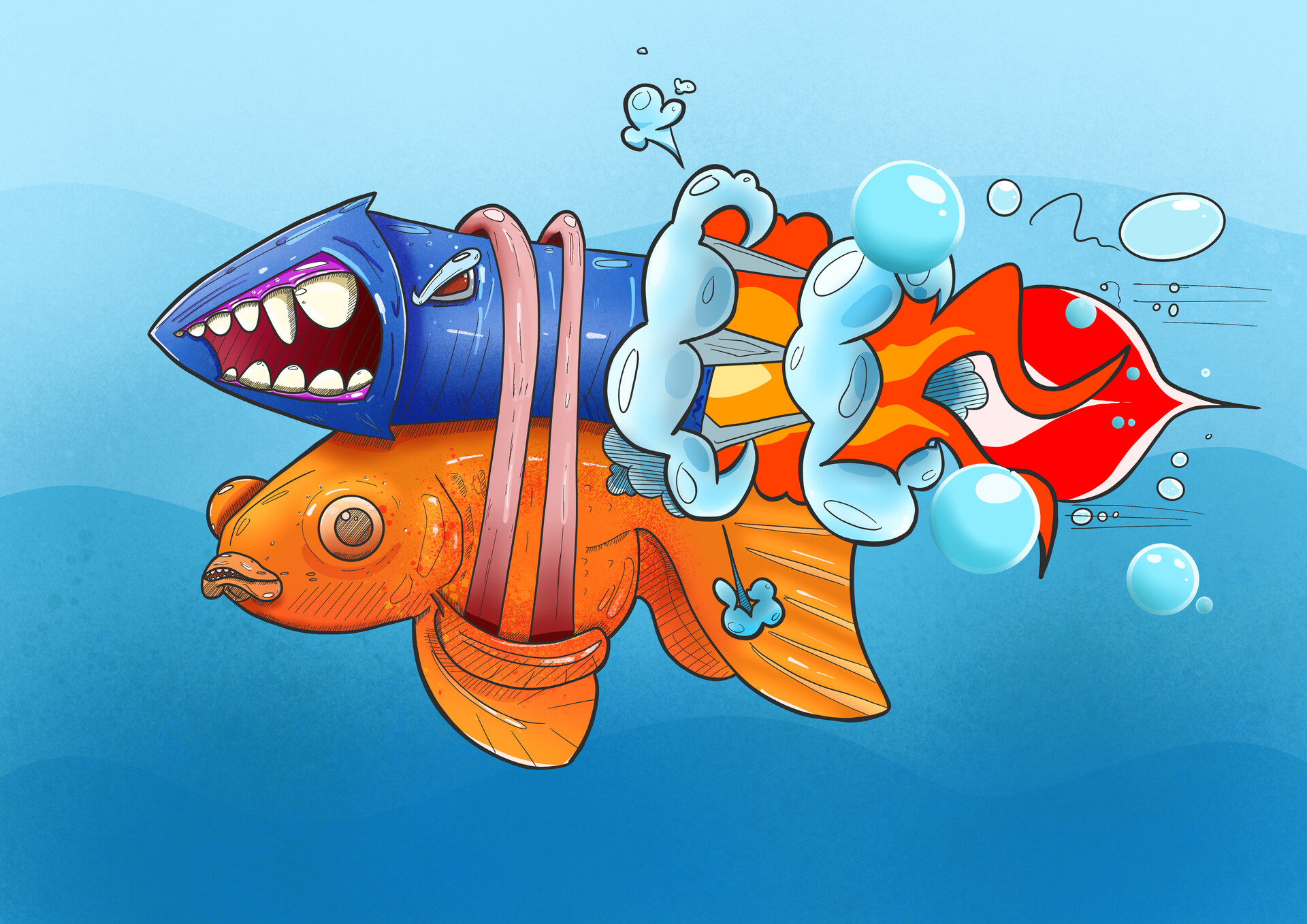 ArtStation - Rocket Fish