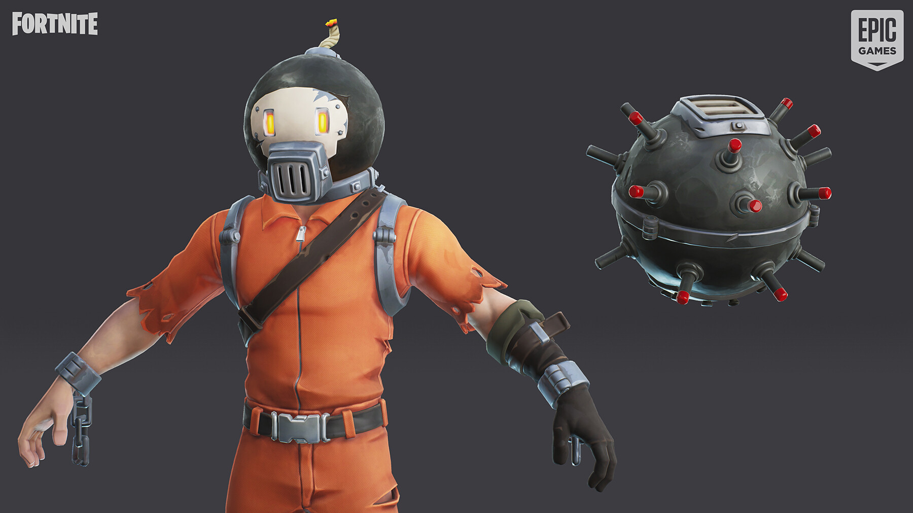 RABCAT GAME ART - Fortnite Battle Royale - "Splode" Outfit