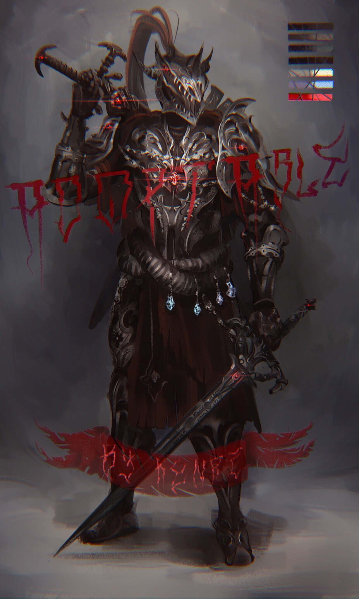 ArtStation - Knight of nightmare