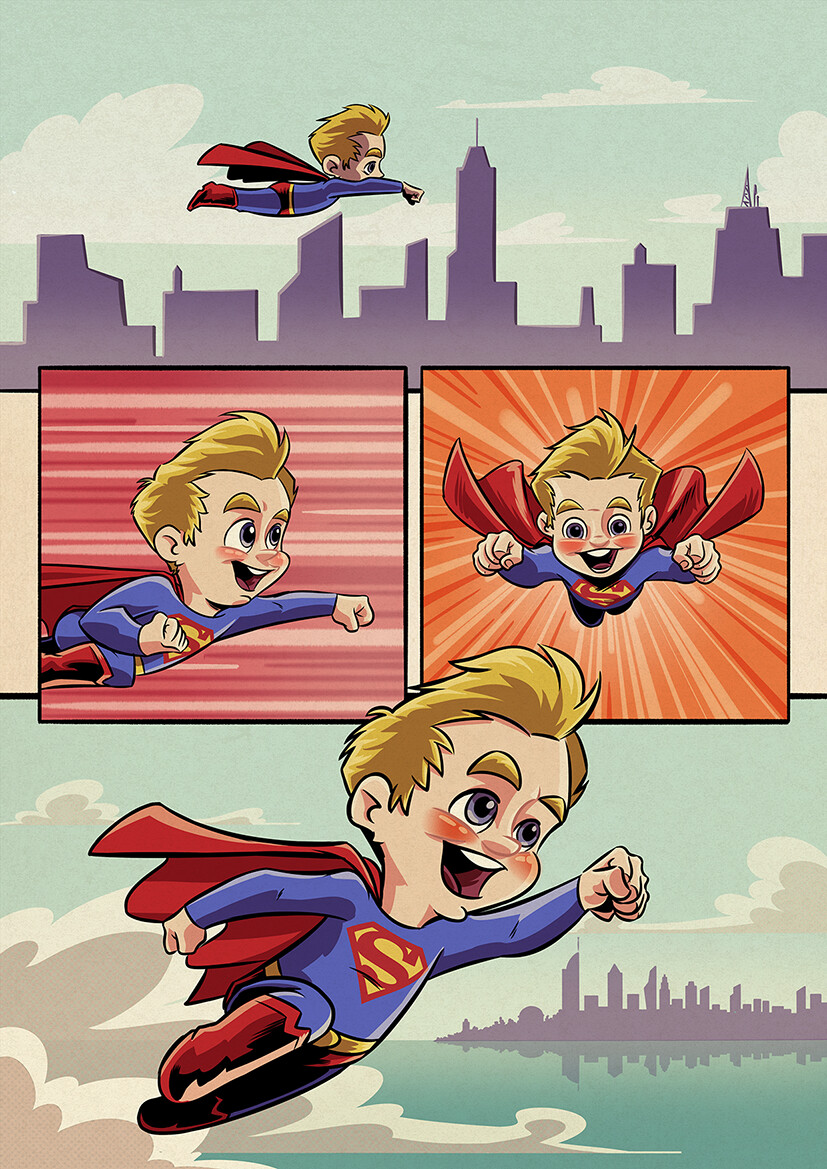 ArtStation - Super Kid