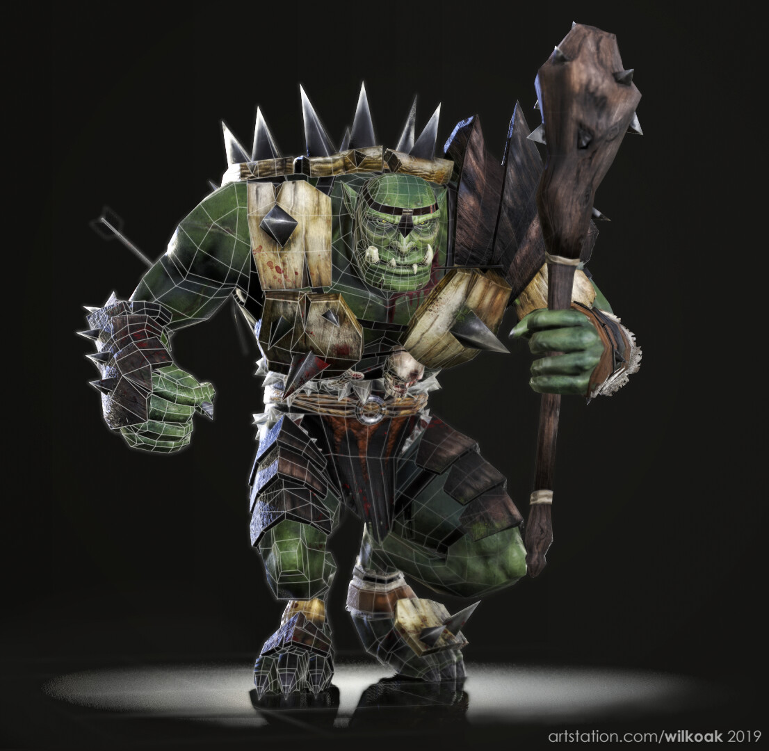 warhammer orc warrior