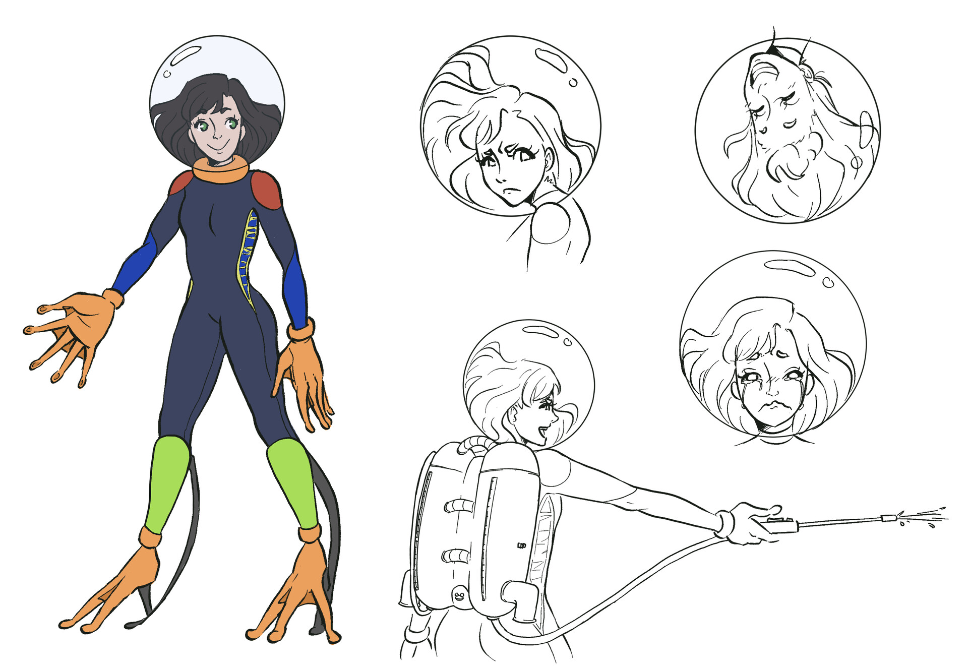 ArtStation - Space Frogs