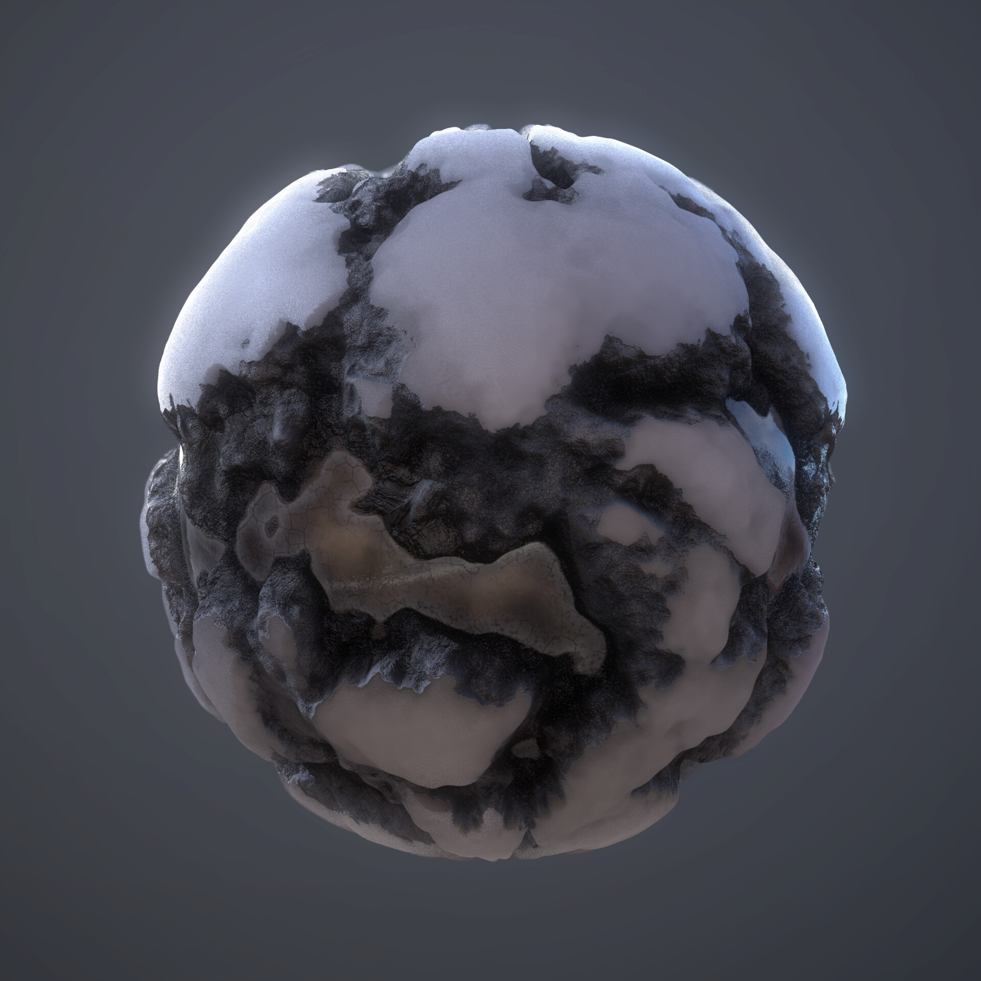 ArtStation - Snowy Rocks