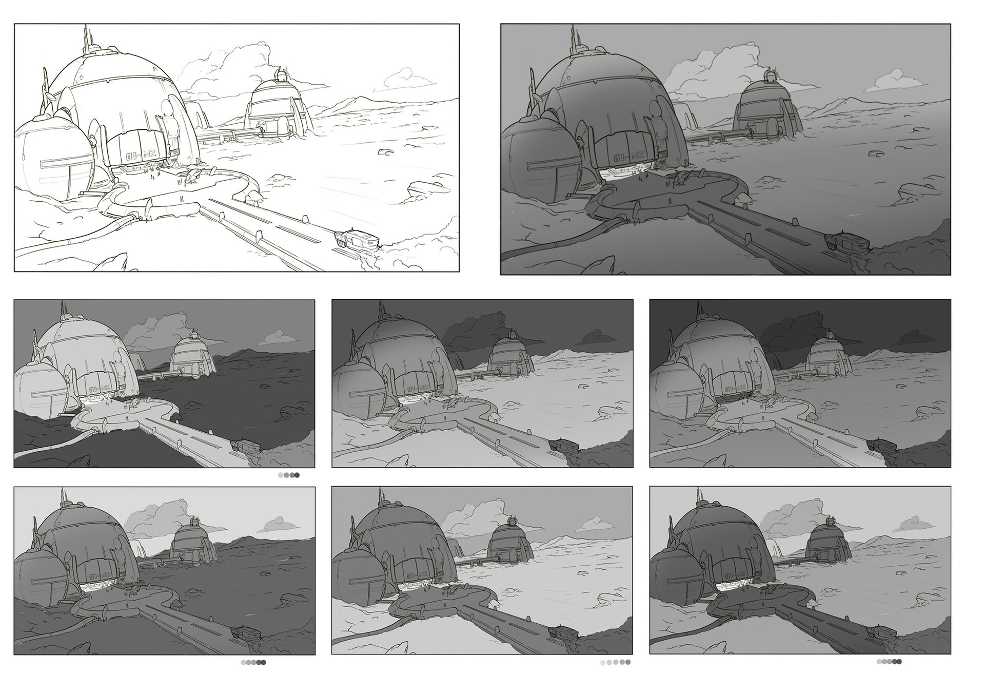 ArtStation - Environment practice/studies.