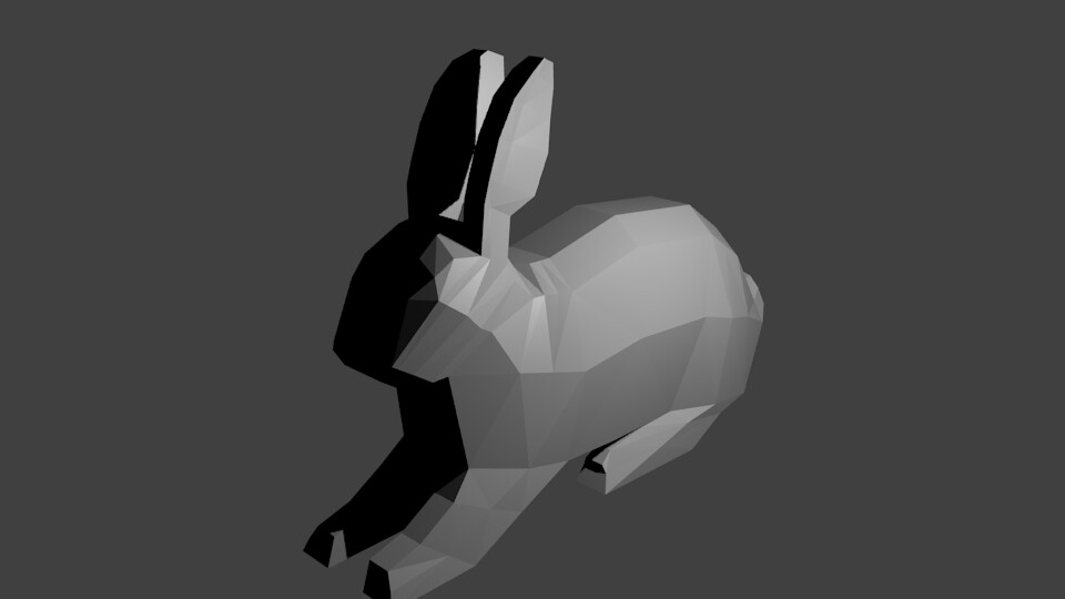ArtStation - Low Poly Rabbit