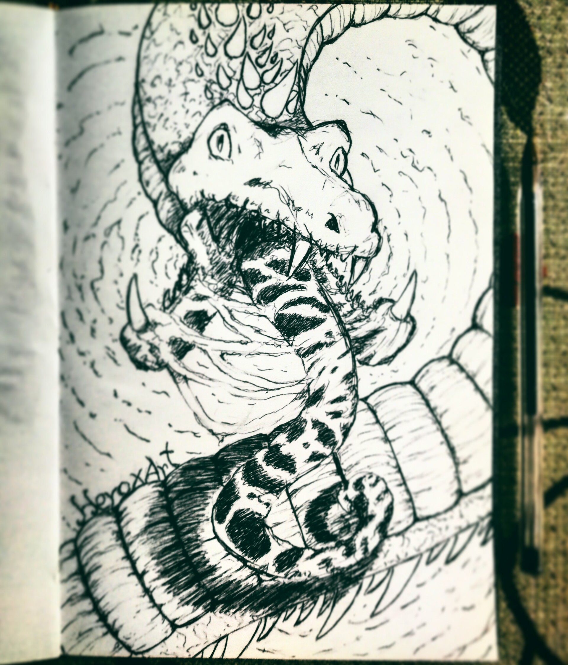 ArtStation - Pen snake