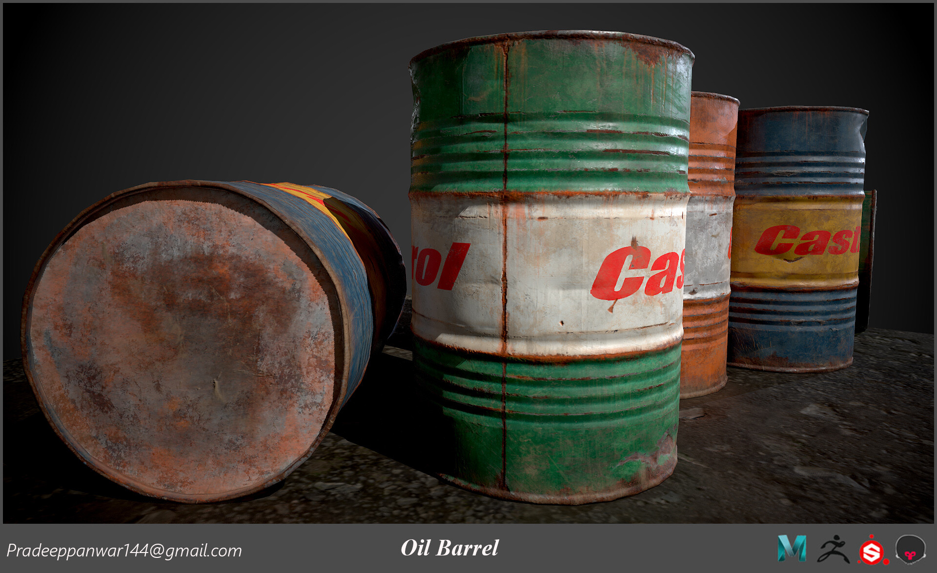 Oil Barrel Texture