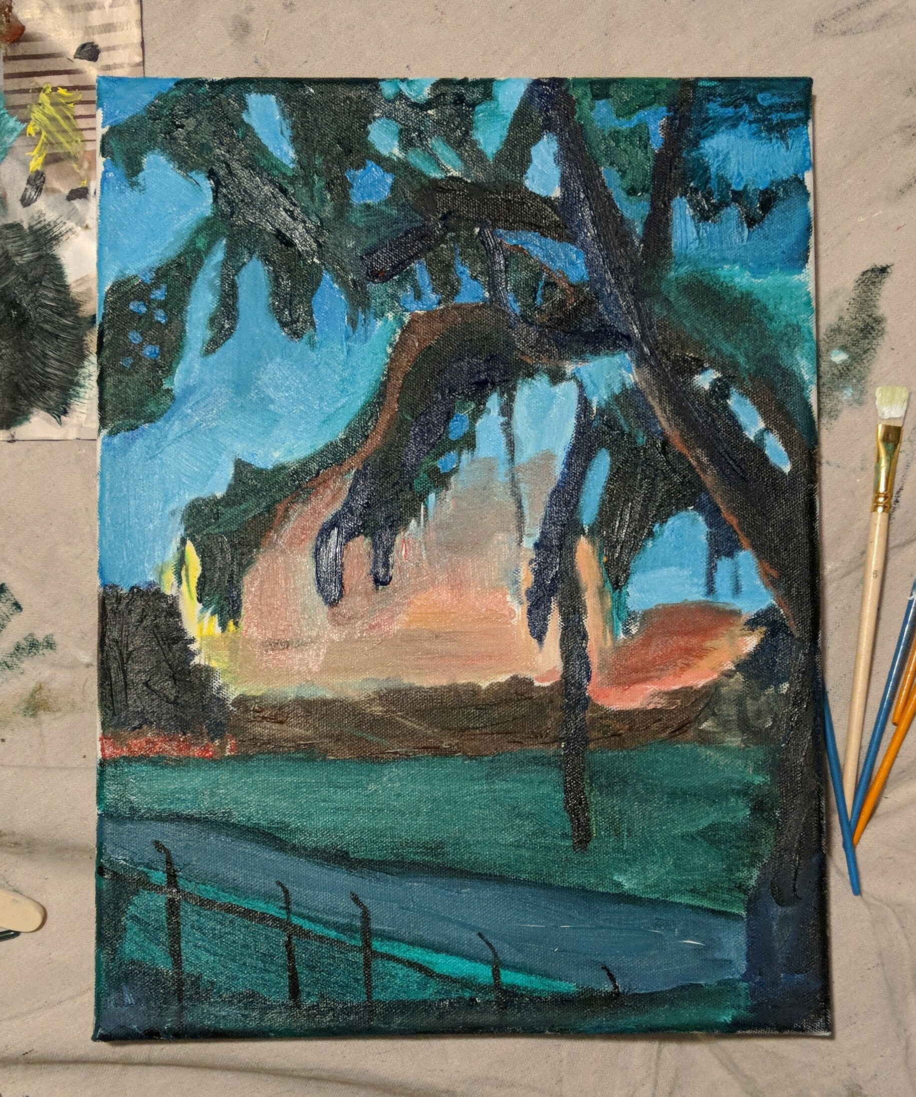 ArtStation - Sunset memories