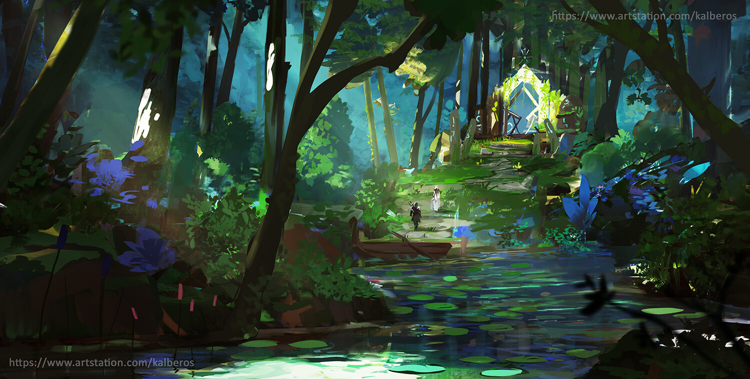 Fantasy Forest Speedpaint