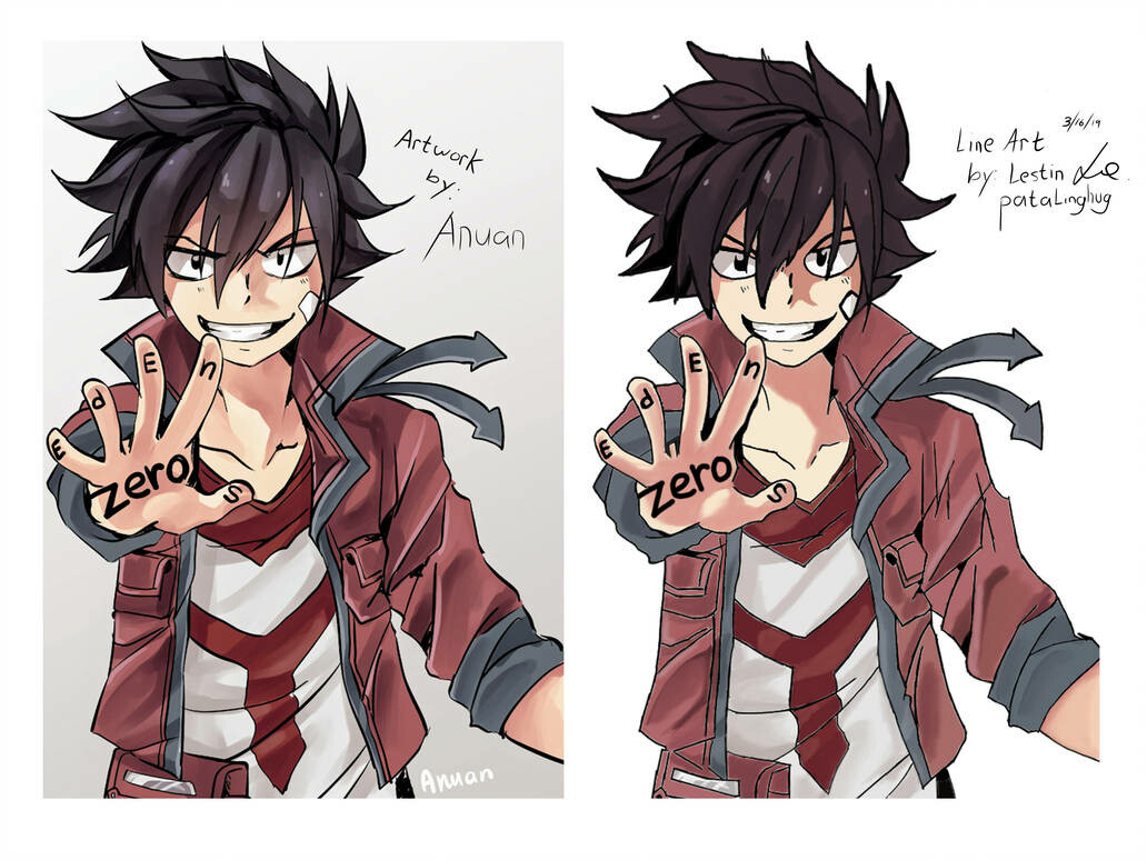 ArtStation - Eden zero Lineart