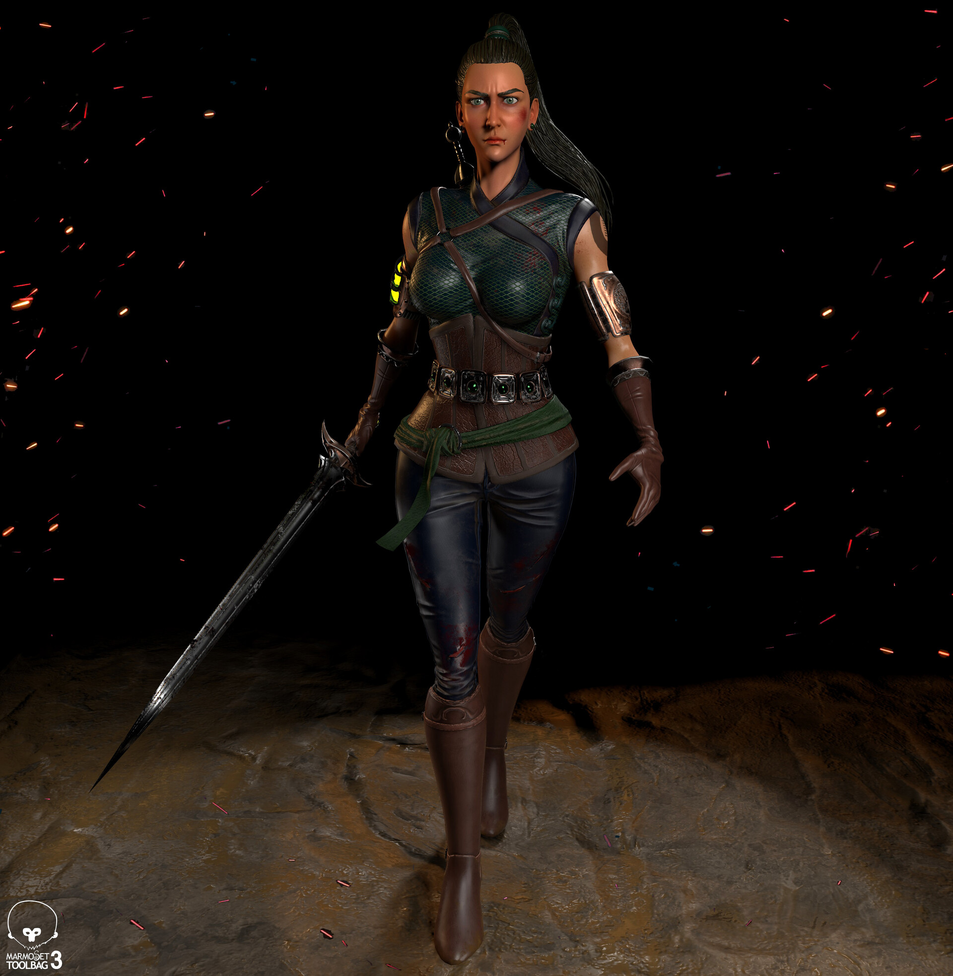 ArtStation - The Last Defender