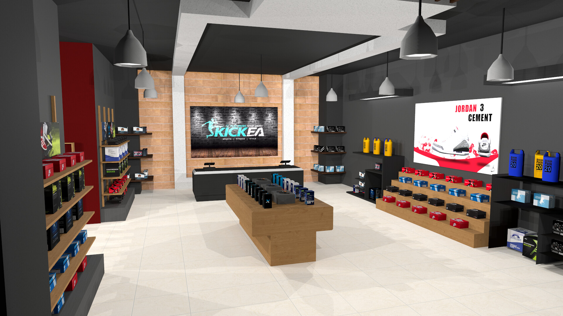 ArtStation - Sport Shop (Low Poly)