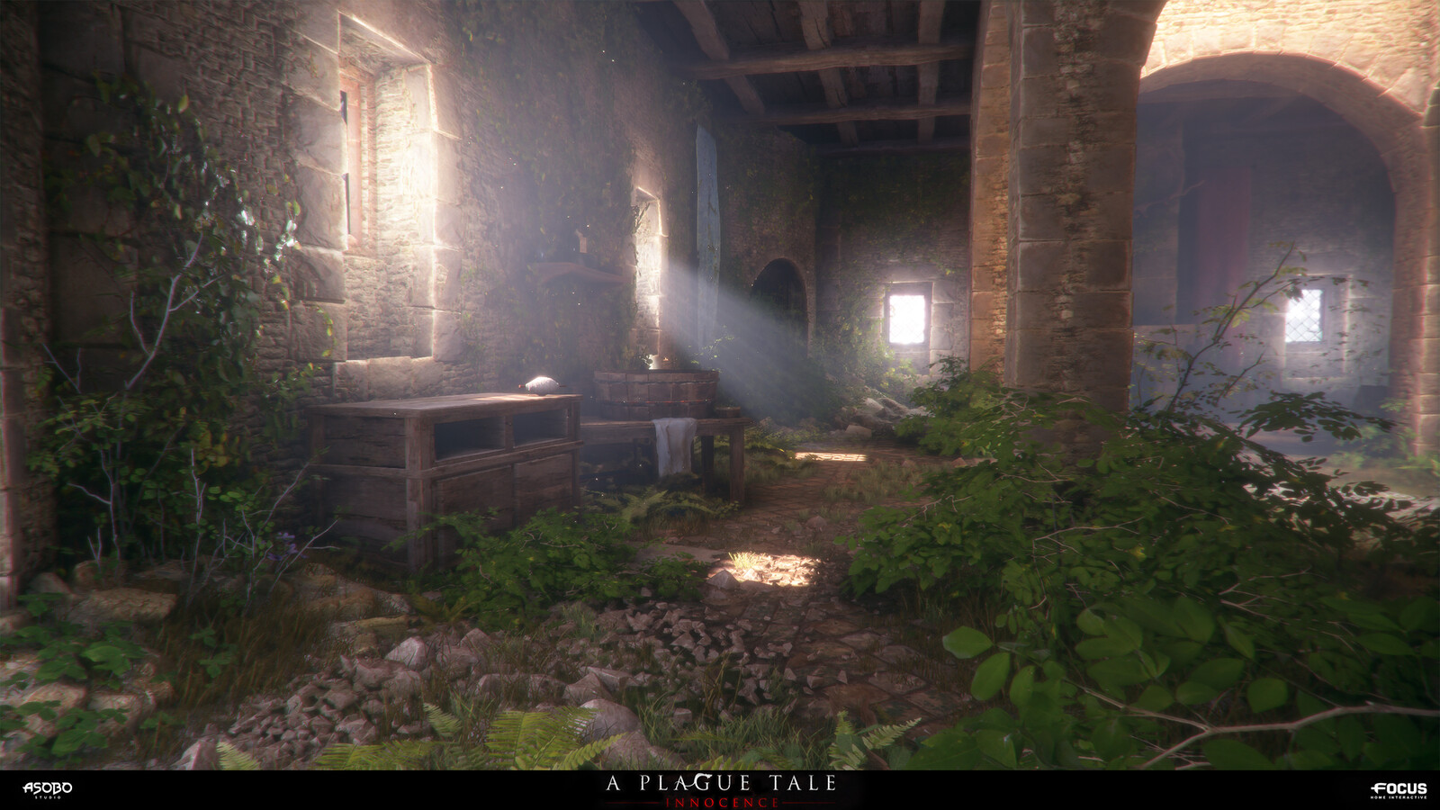 Nicolas Rudowski - A Plague Tale : Innocence environments