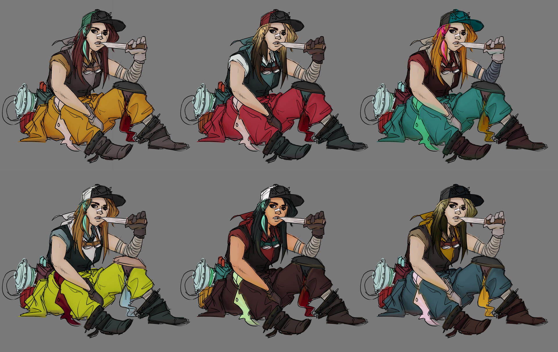 Jasper Klaus - Hannah - Character Design, BUAS 2018