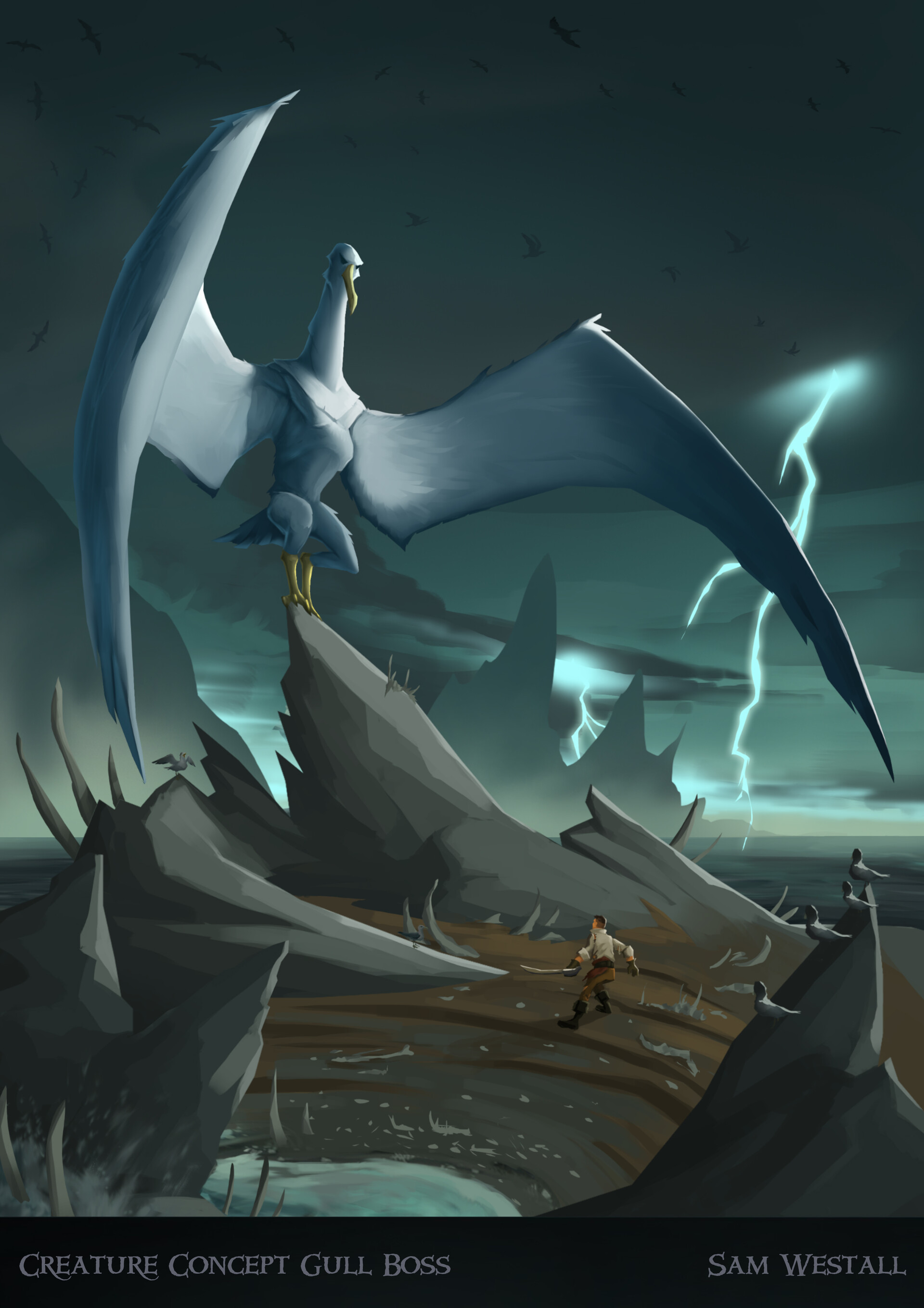 ArtStation - Gull Boss Concept (Unofficial)