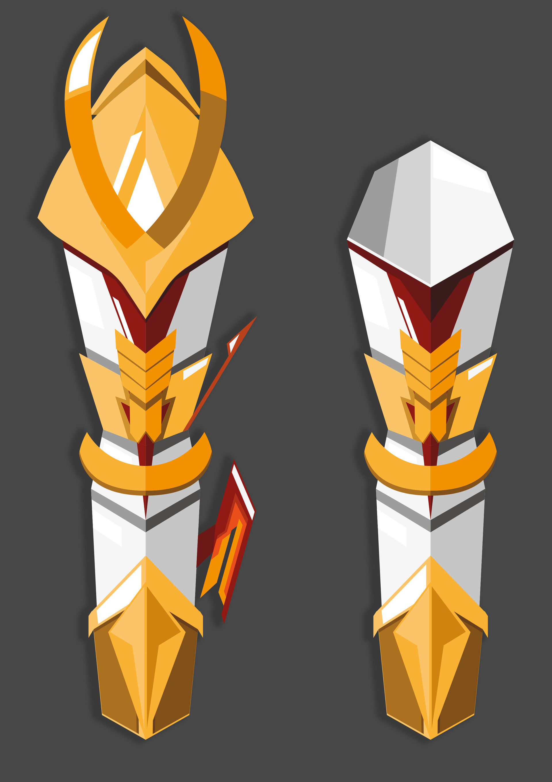 ArtStation - Male Warrior Arm Armour