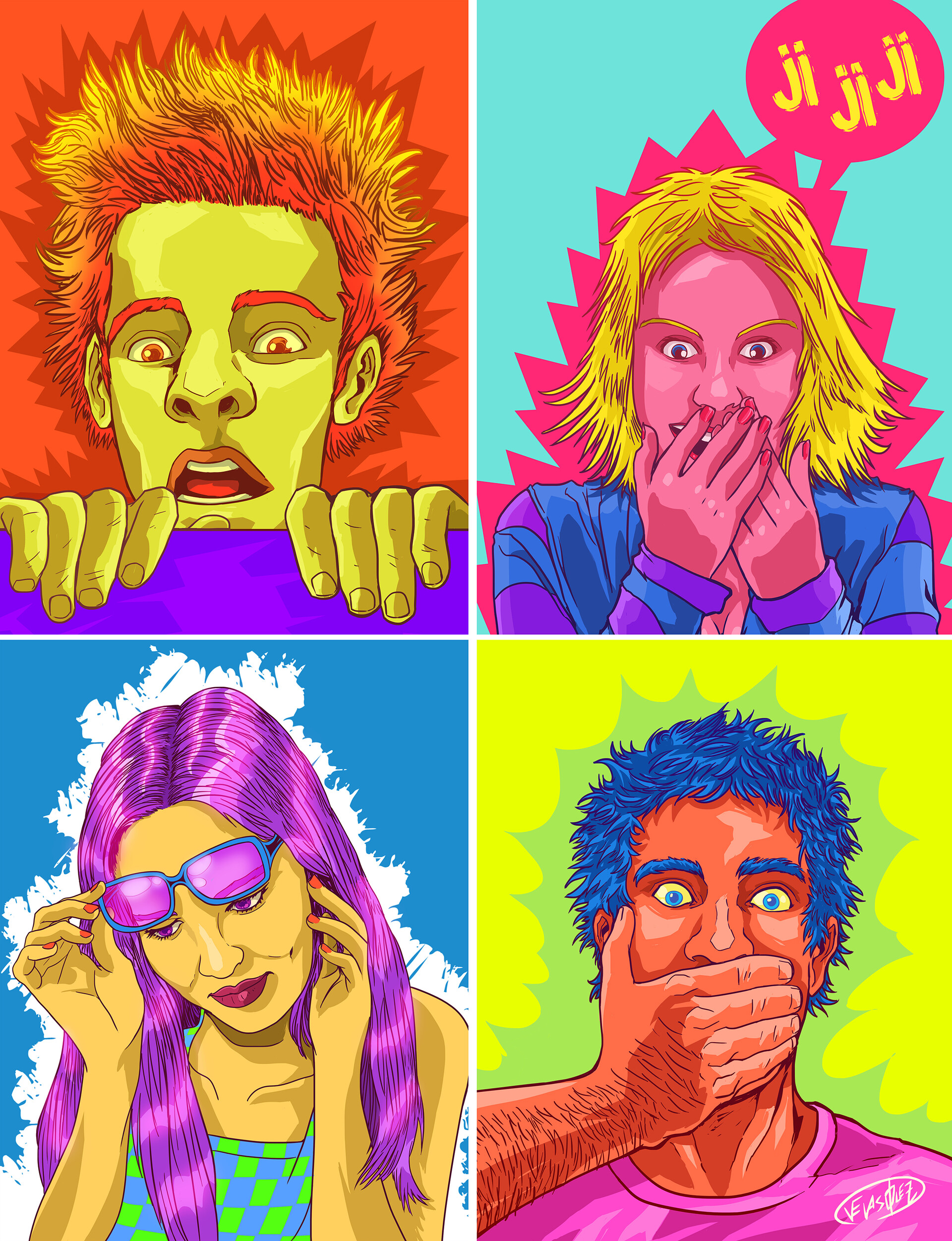 ArtStation - Surprised - Comission