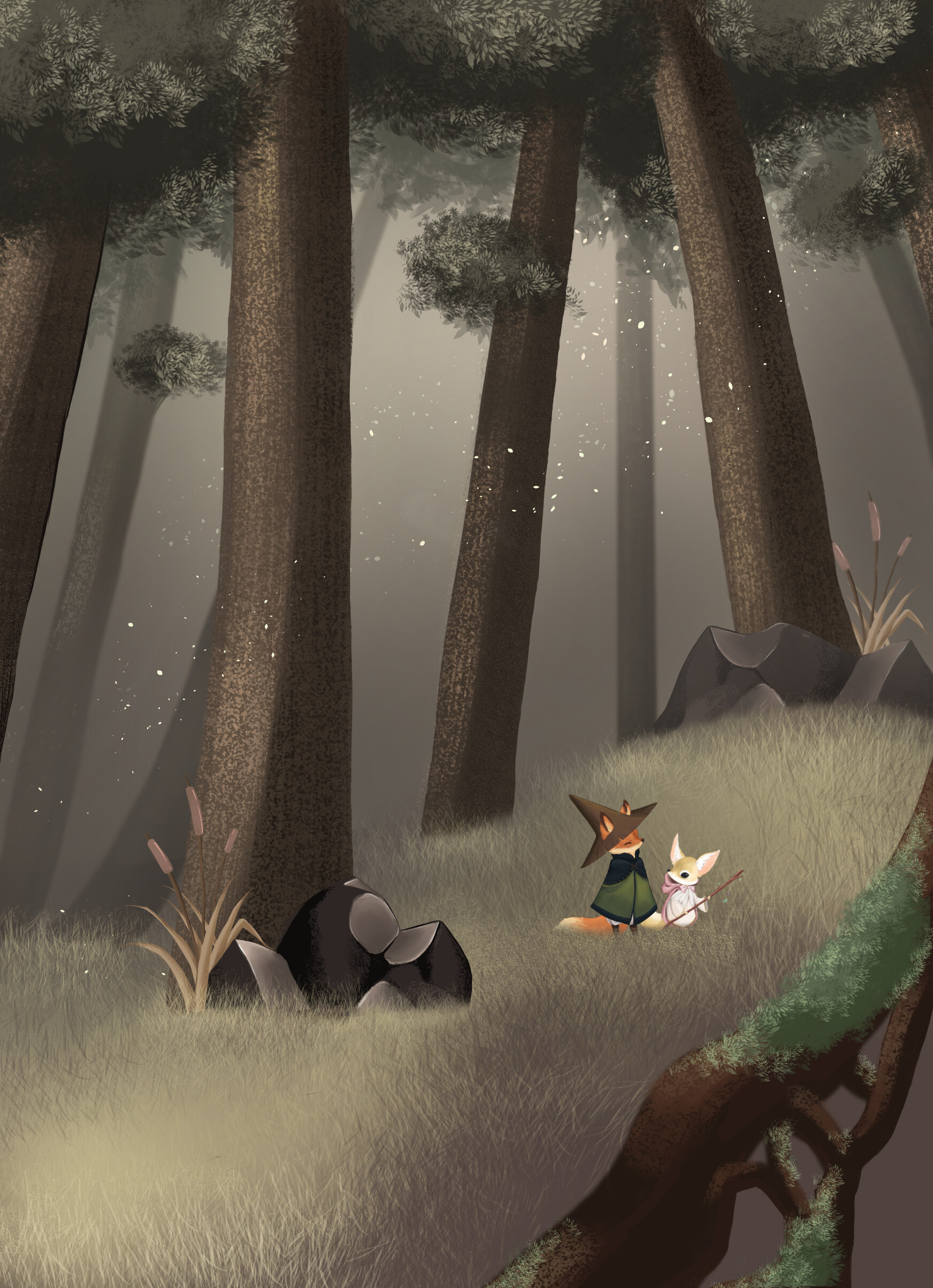 ArtStation - Magic woods