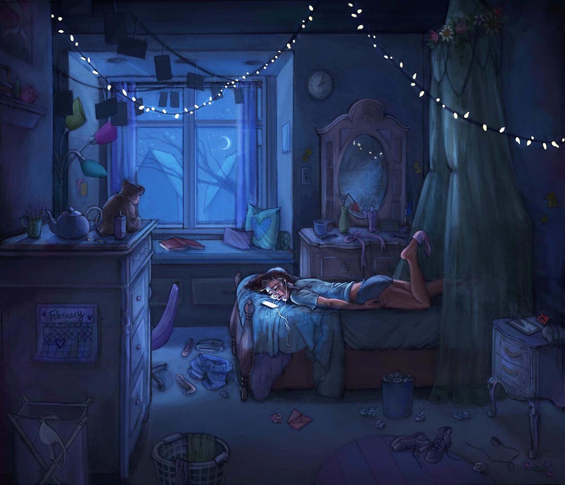 ArtStation - Valentine's Angst