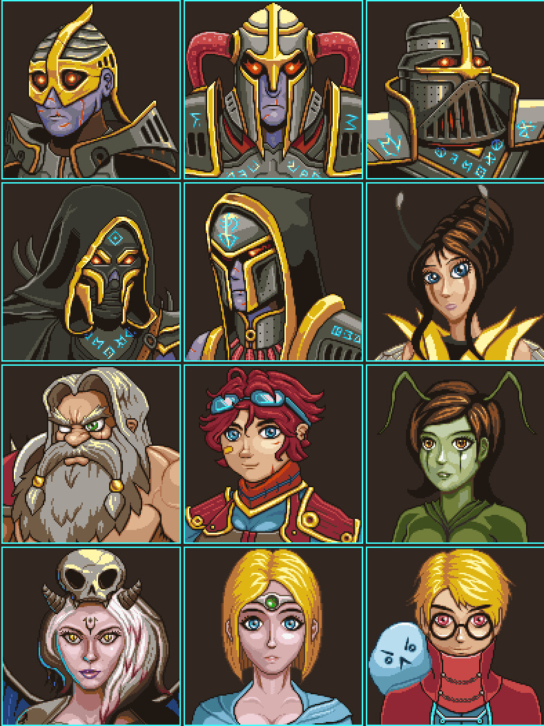 ArtStation - Grandmaster Portraits