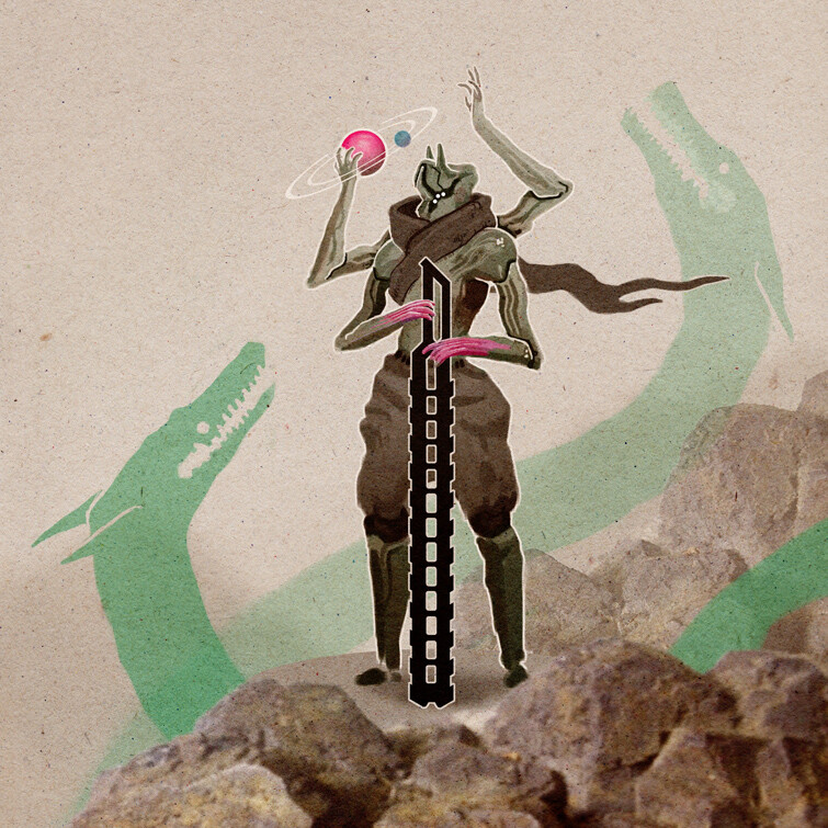 ArtStation - Cosmic Warrior