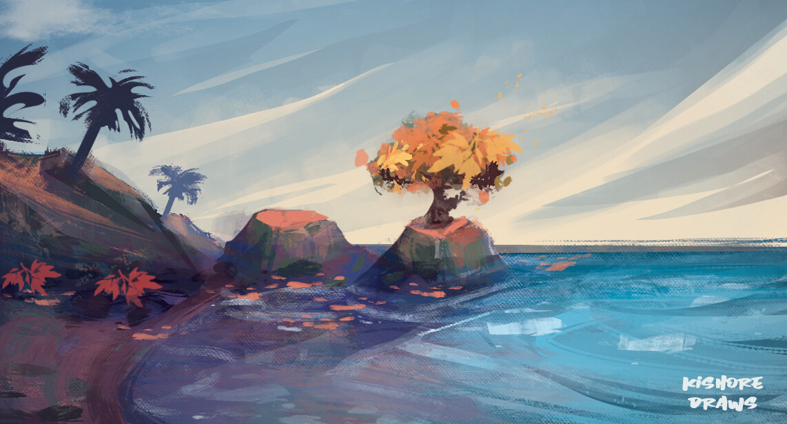 ArtStation - Environment painting