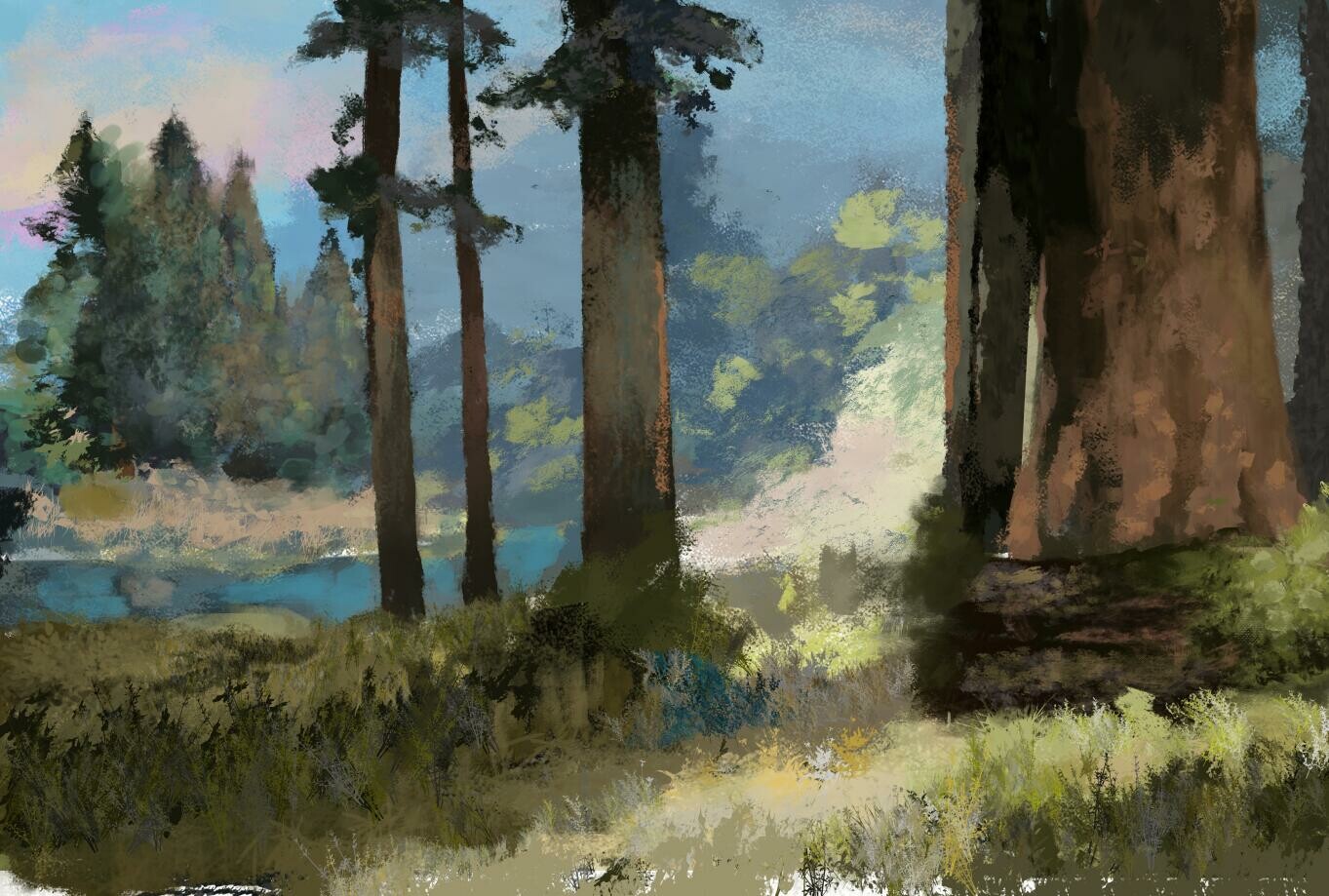 ArtStation - 风景练习一张