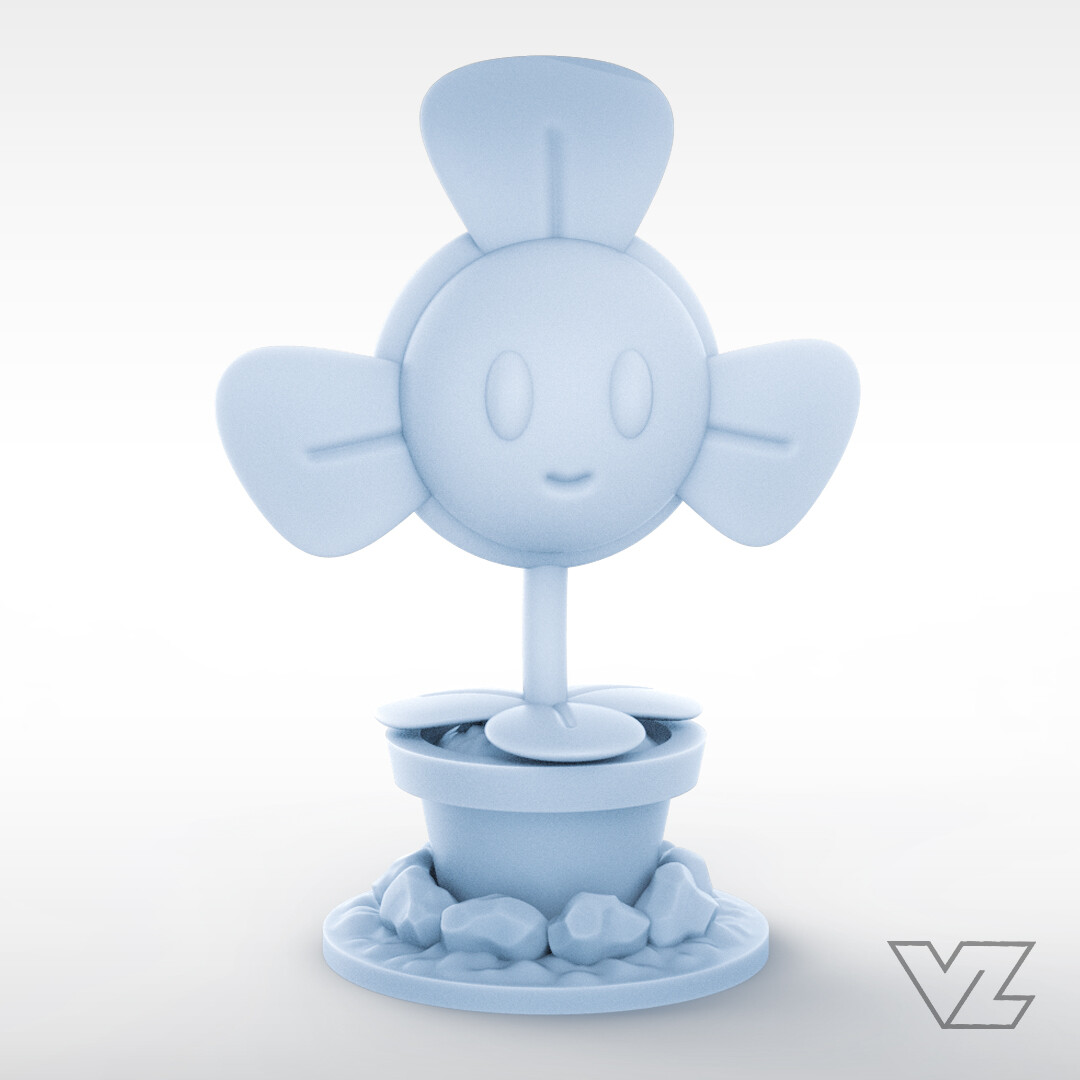 Varizal Zulmi - "Blover" Plants vs Zombies 3D Fanart