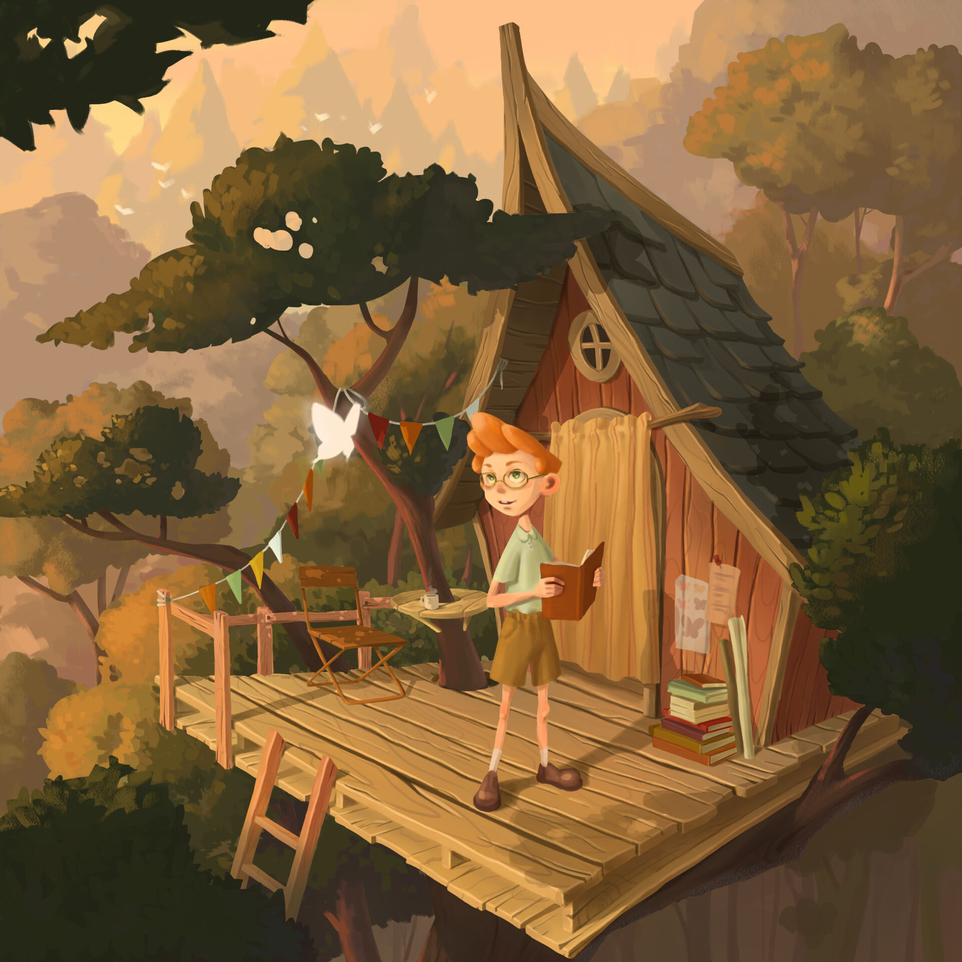 ArtStation - Young botanist