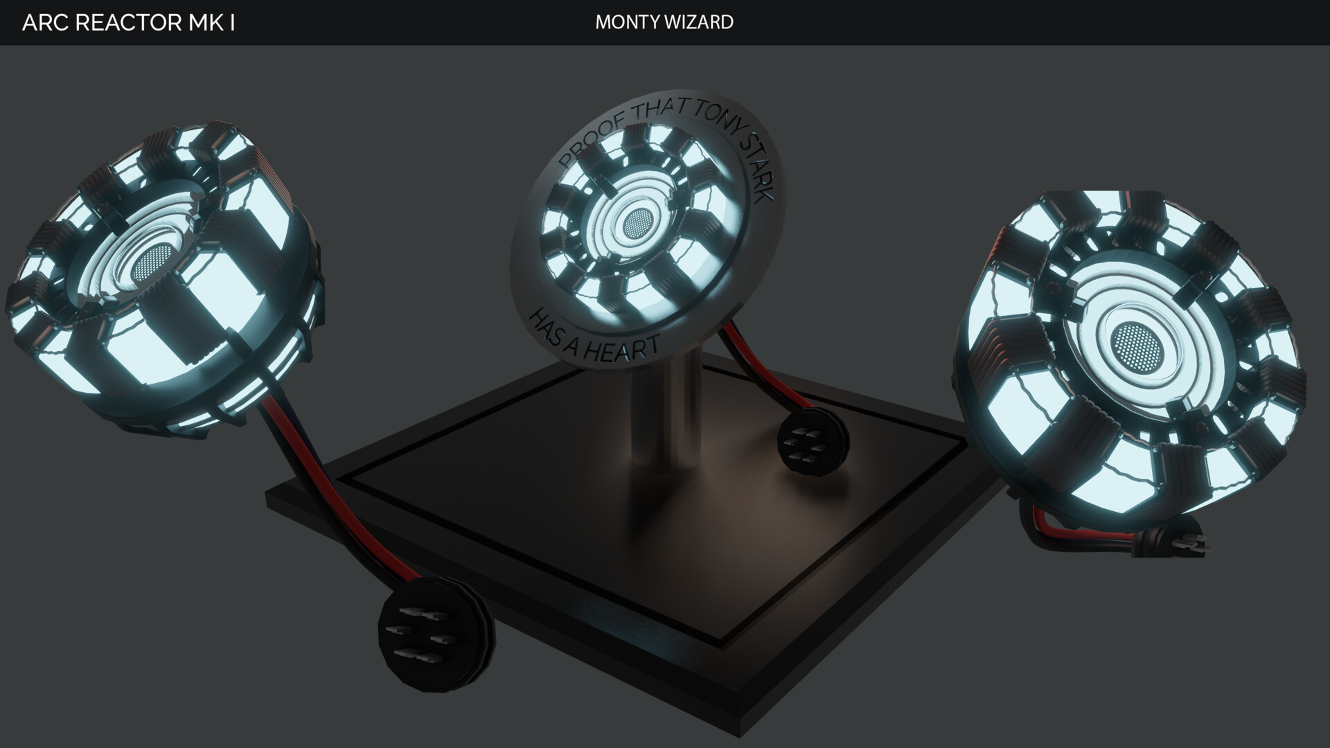 ArtStation - Iron Man Arc Reactor MK I