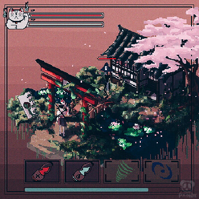 ArtStation - Pixel Art // Environment design