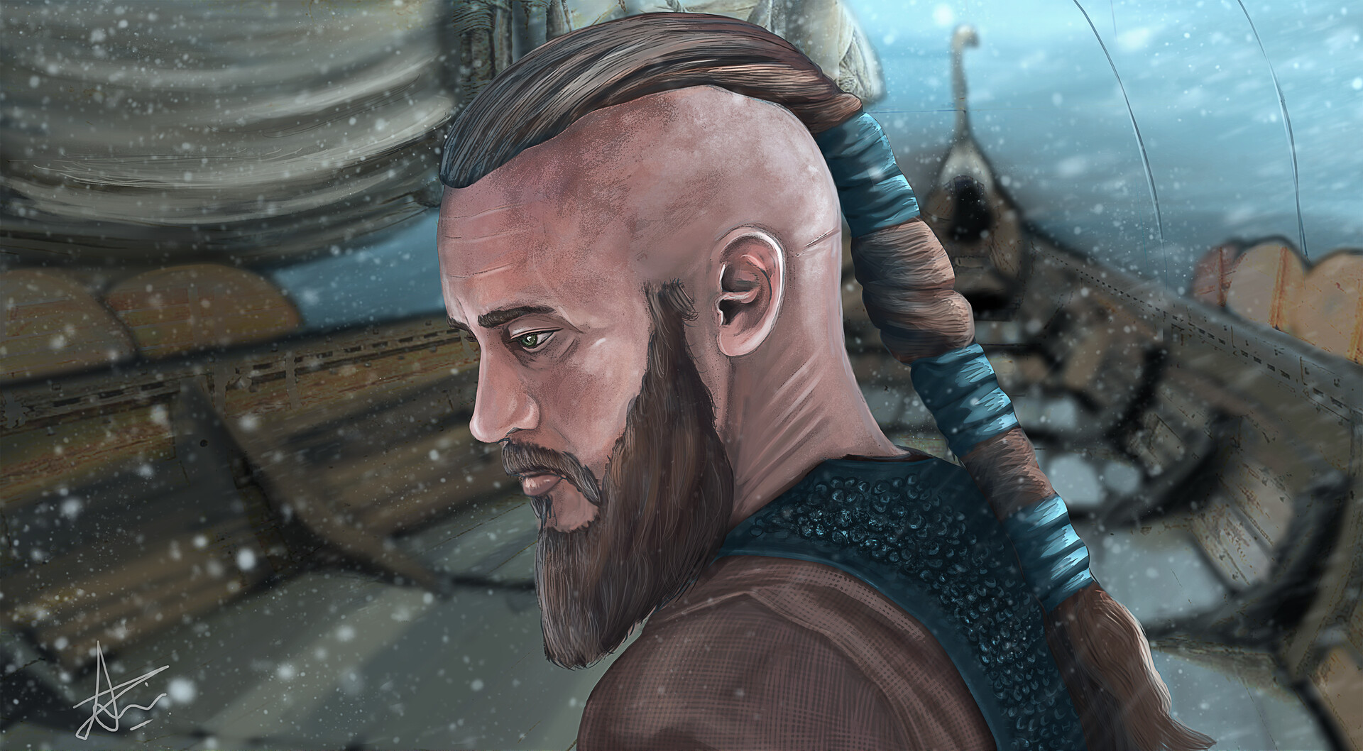 ArtStation - Ragnar Lothbrok