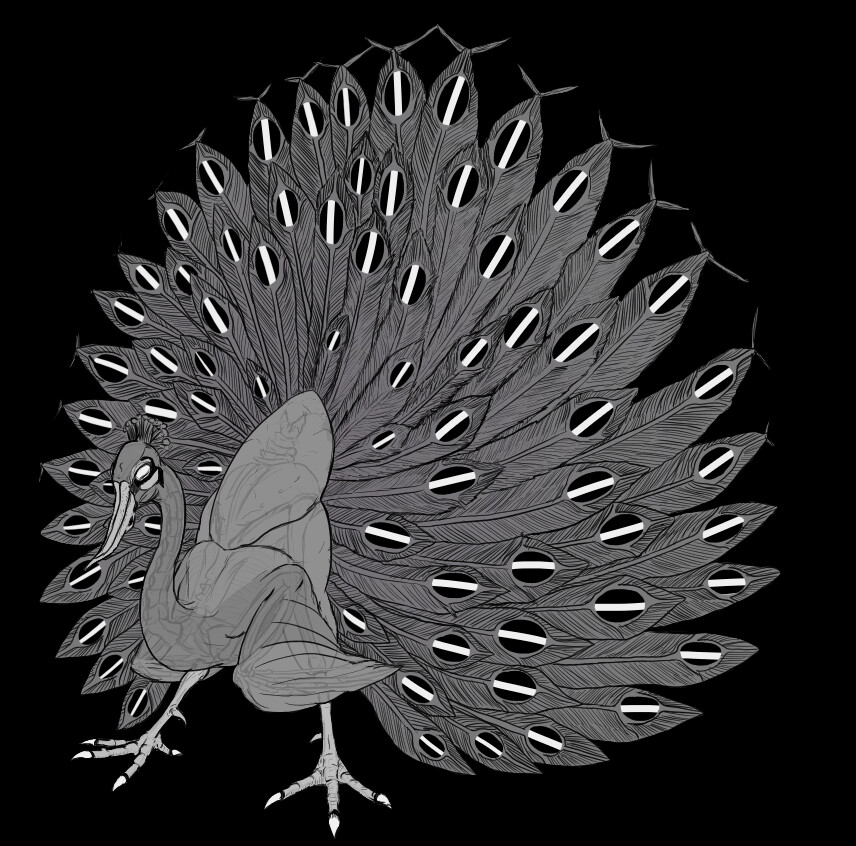 ArtStation - Peacock Mimic Mutant