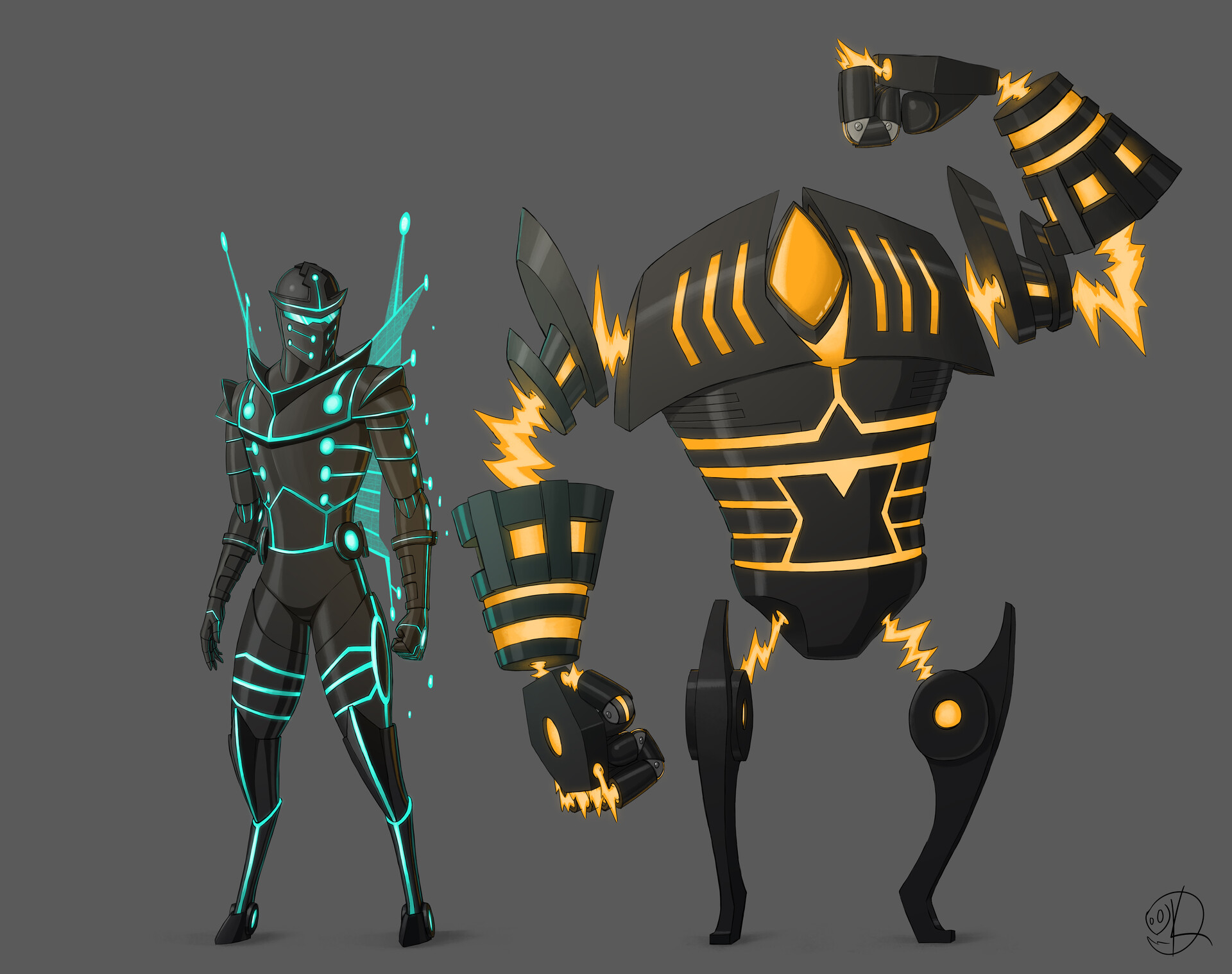 ArtStation - Computer Character Concepts