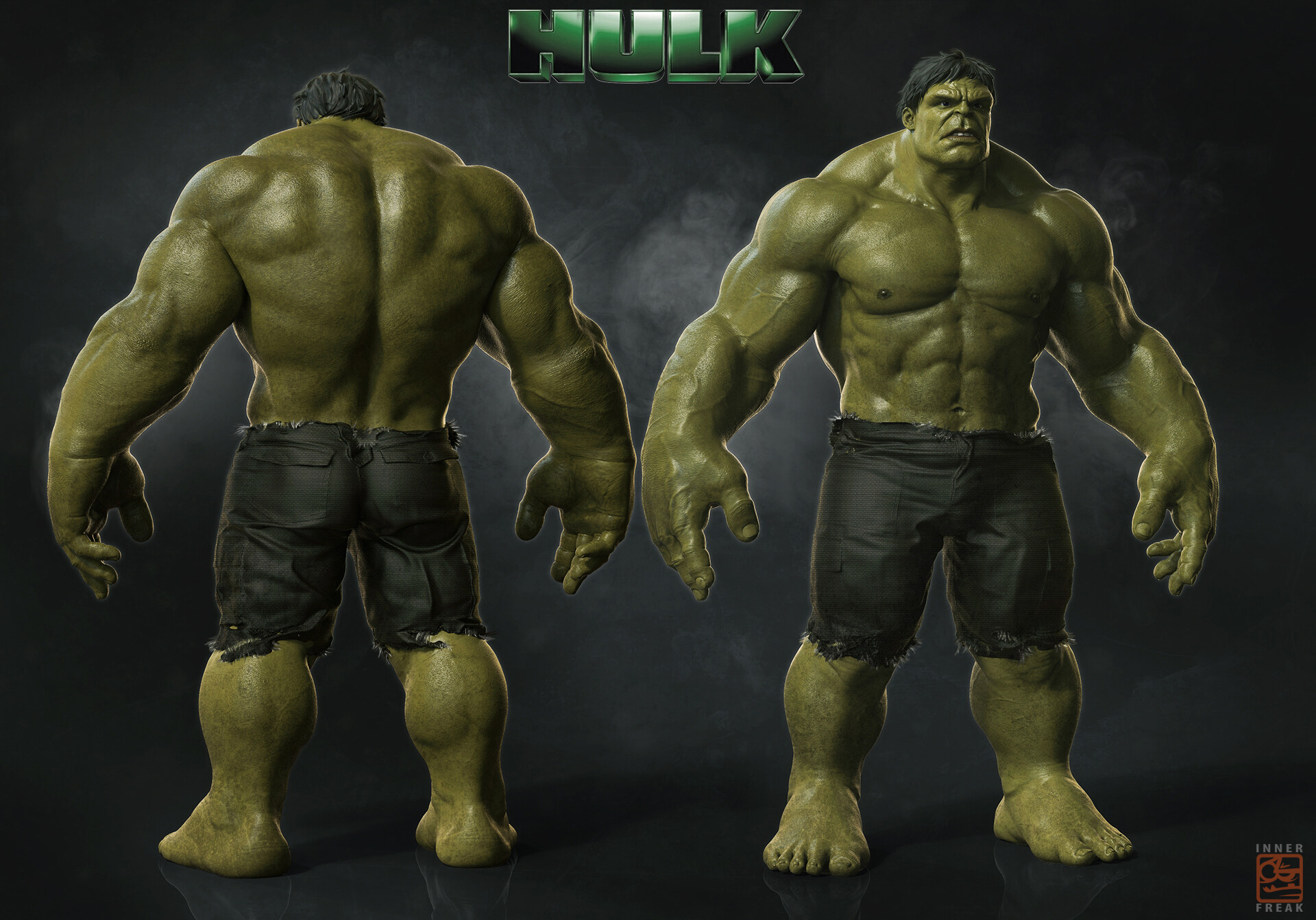 Jonathan Reilly - HULK RENDERS