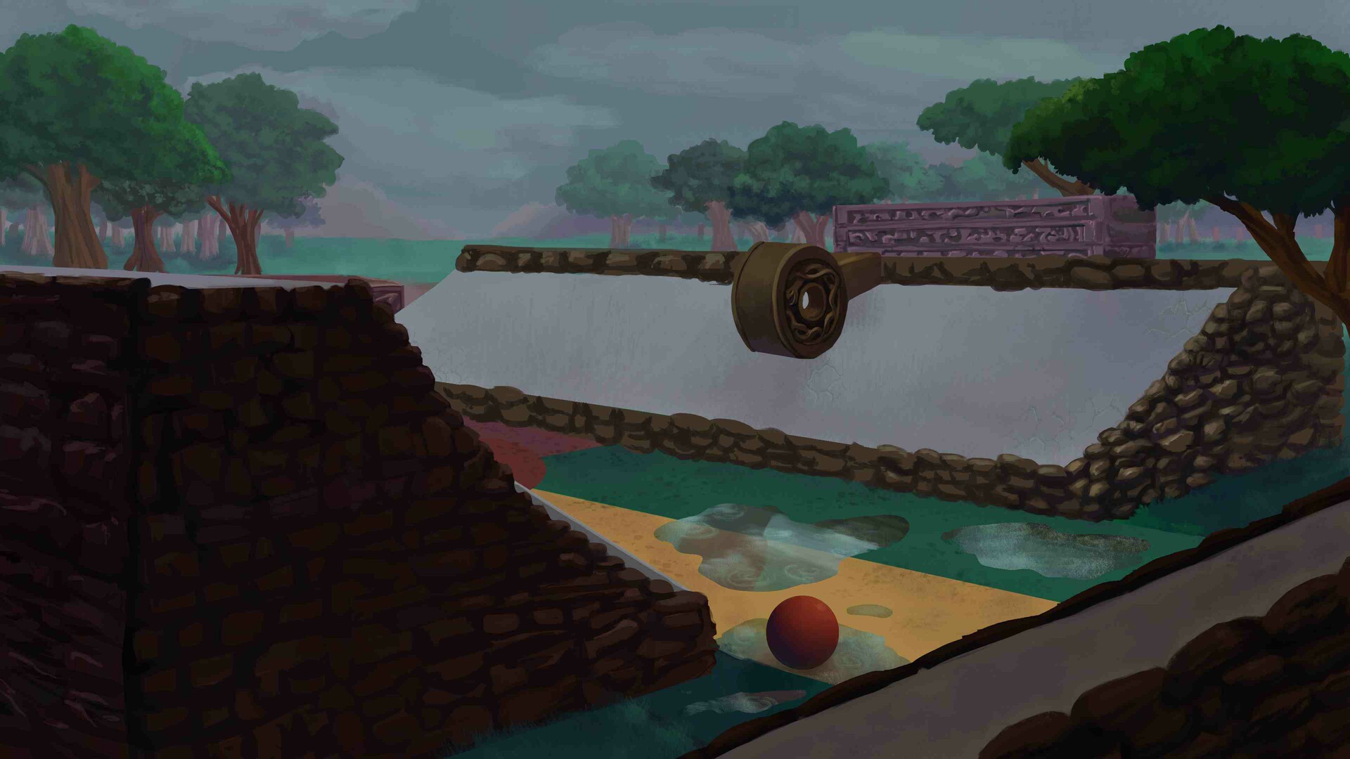 Lillian Chen - Rune Master - Aztec Ball Court