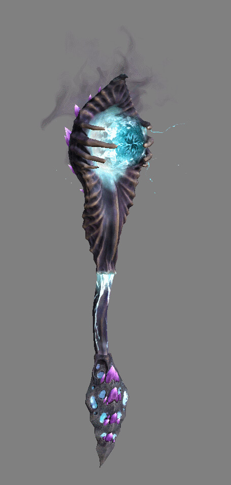 ArtStation - Guild Wars 2 Riftstalker Scepter