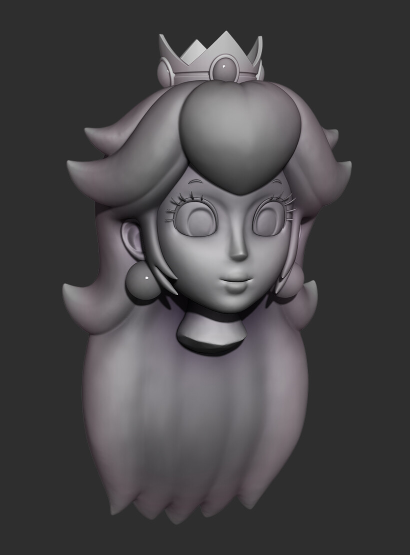 Natanael Rey - Peach - Head Sculpt