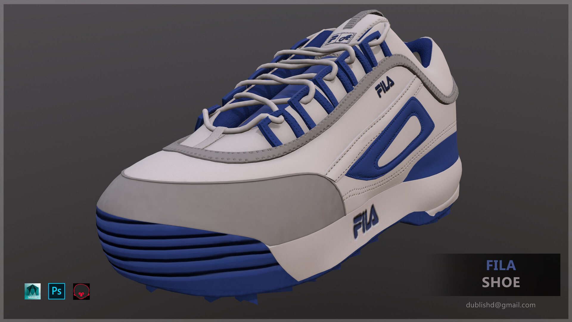 ArtStation - FILA SHOE