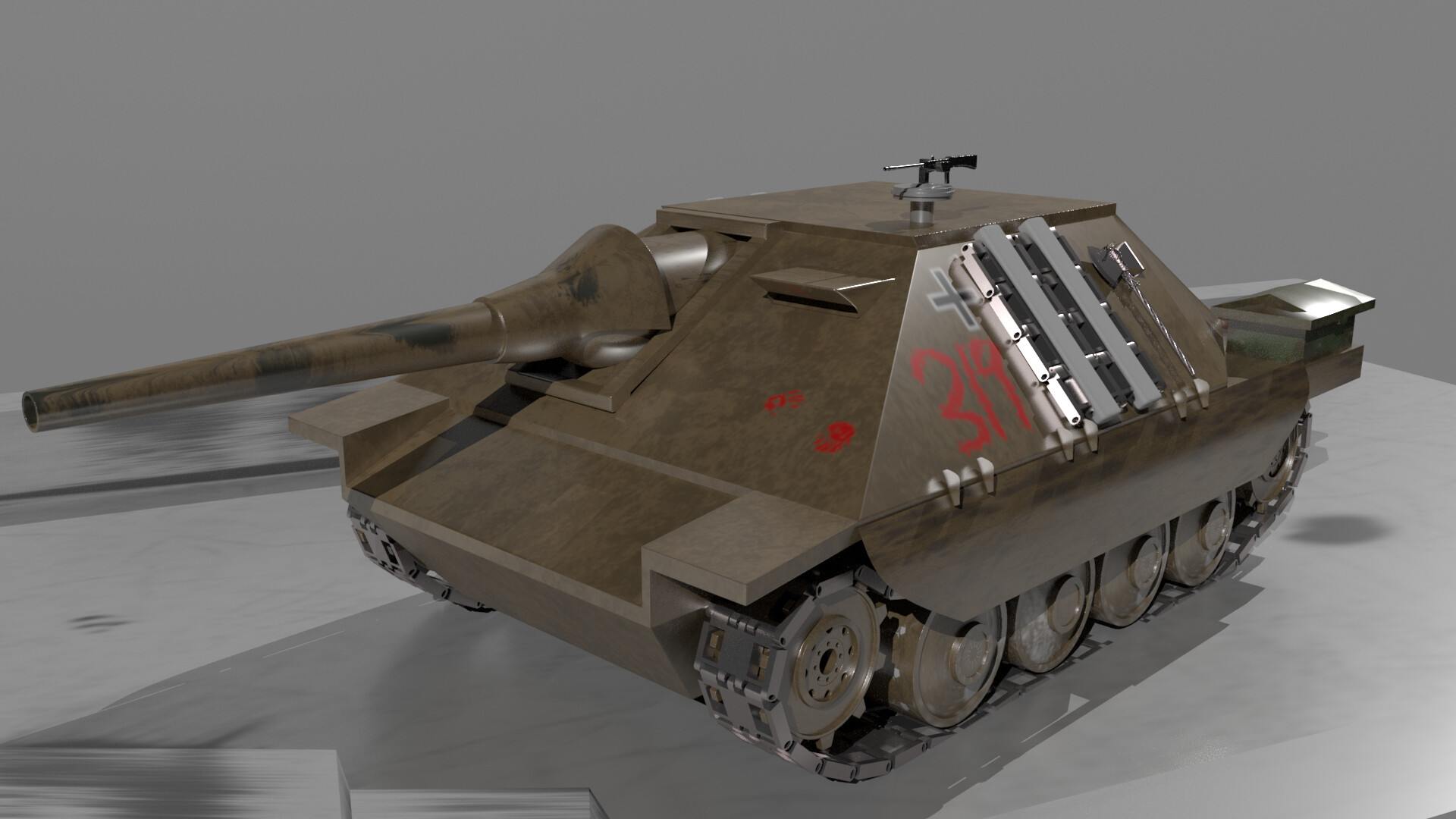 ArtStation - HETZER TANK