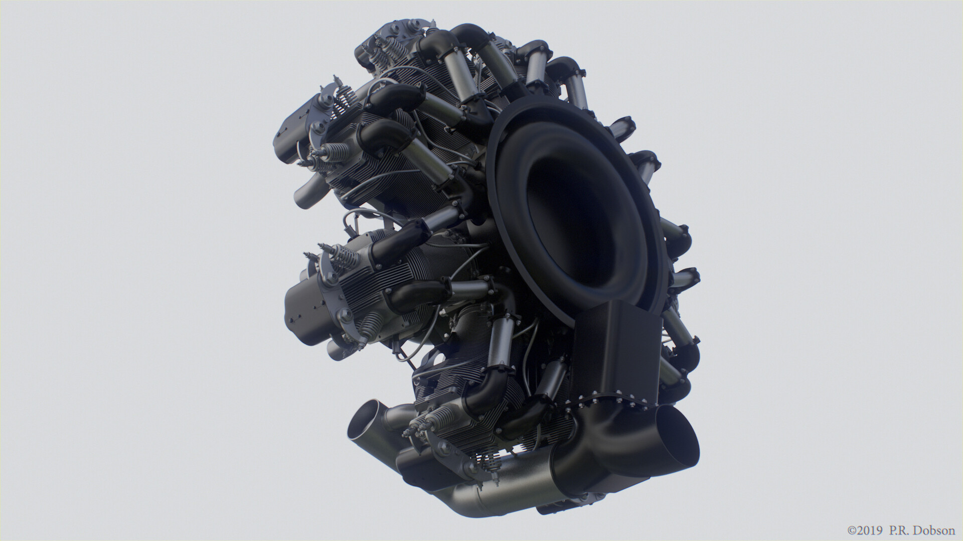 PR Dobson - Bristol Pegasus engine (WIP)